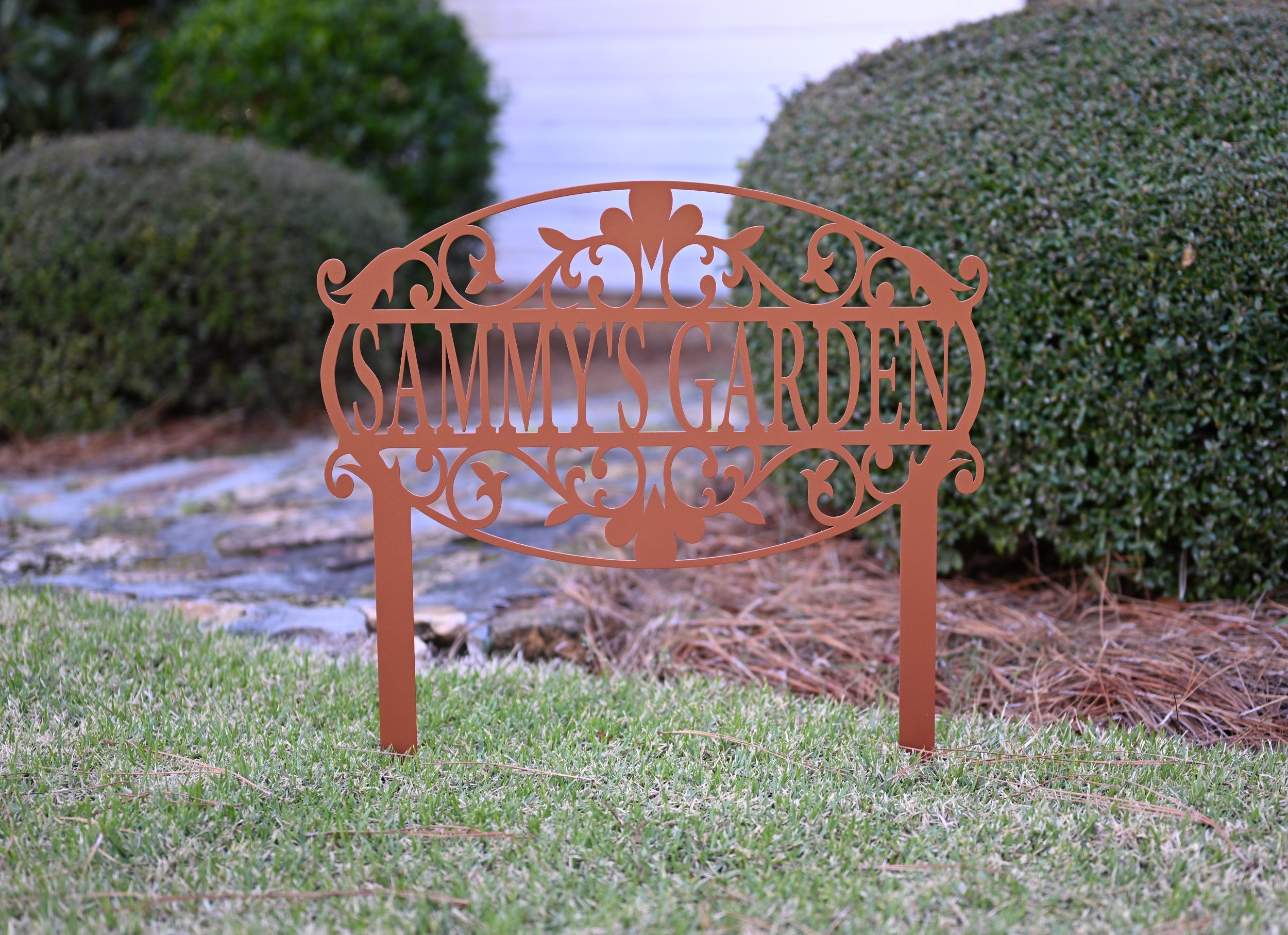 Outdoor Custom Garden Signs – Lewis Design Company