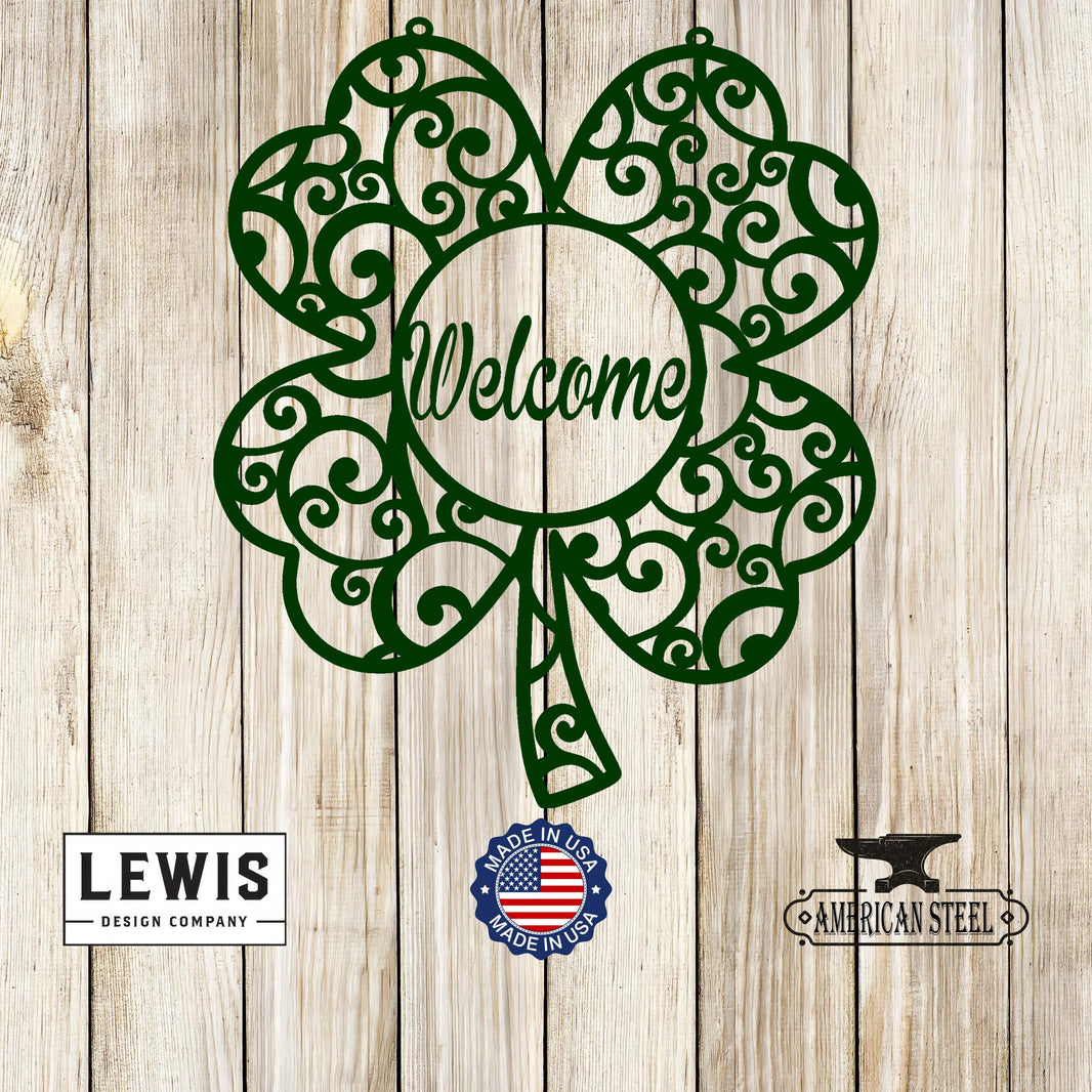 St. Patrick's Day Metal Signs & Shamrock Decor – Lewis Design Company